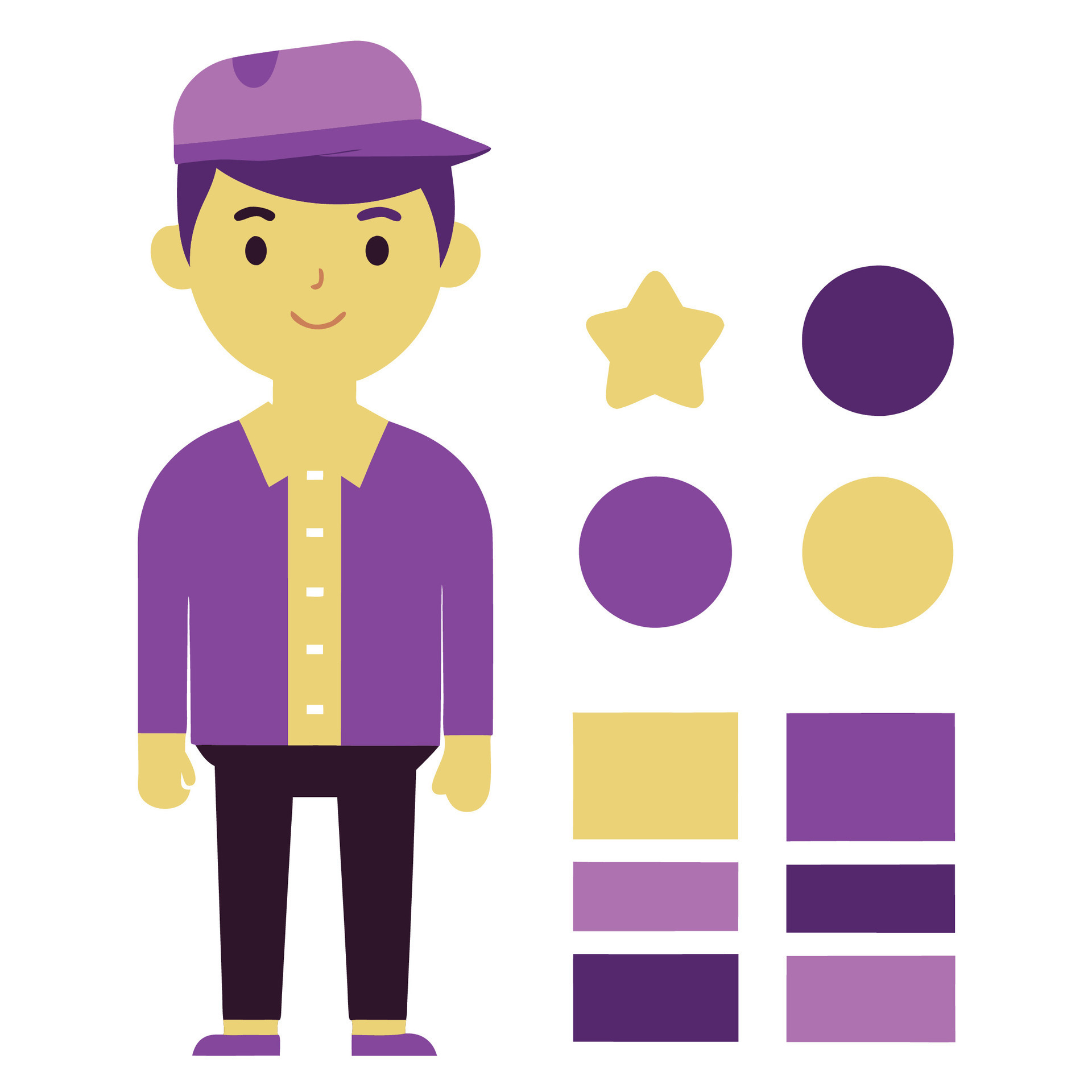 Simple Web Ui Elements Kit Graphic 47802479 Vector Art At Vecteezy