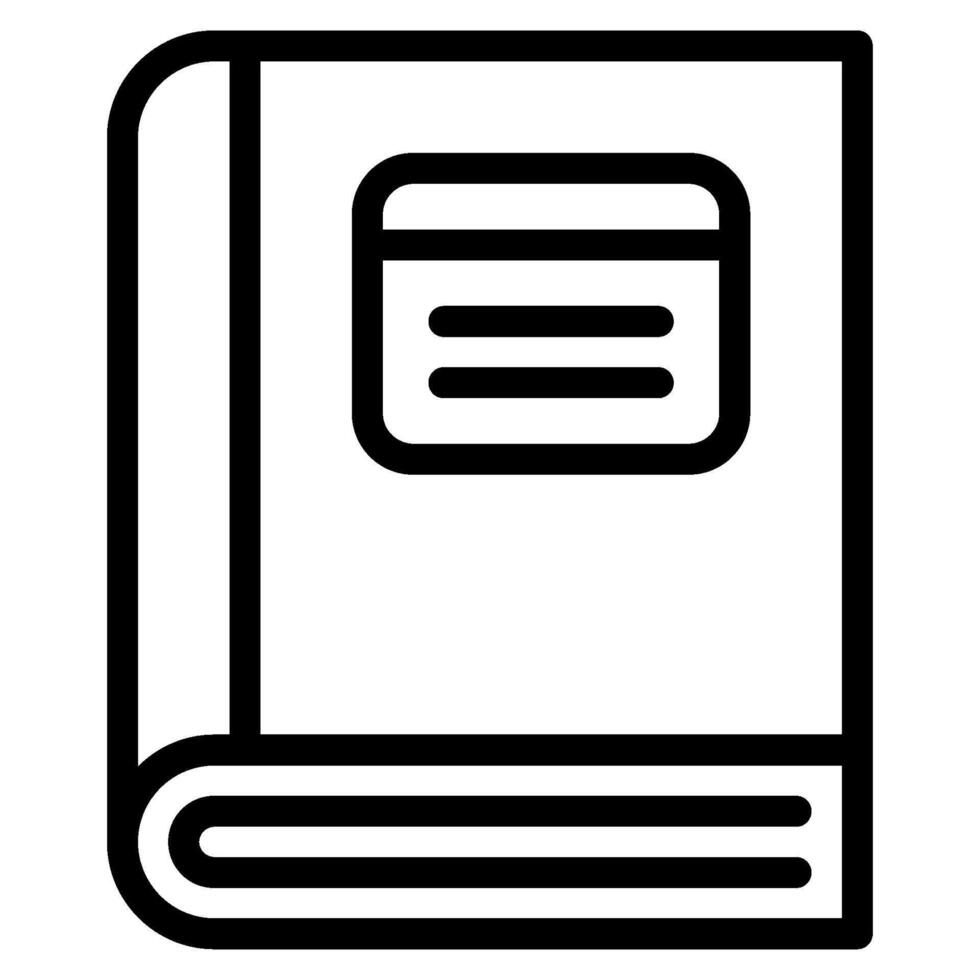 Book icon outline style 47806414 Vector Art at Vecteezy Book icon outline style 47806414 Vector Art at Vecteezy