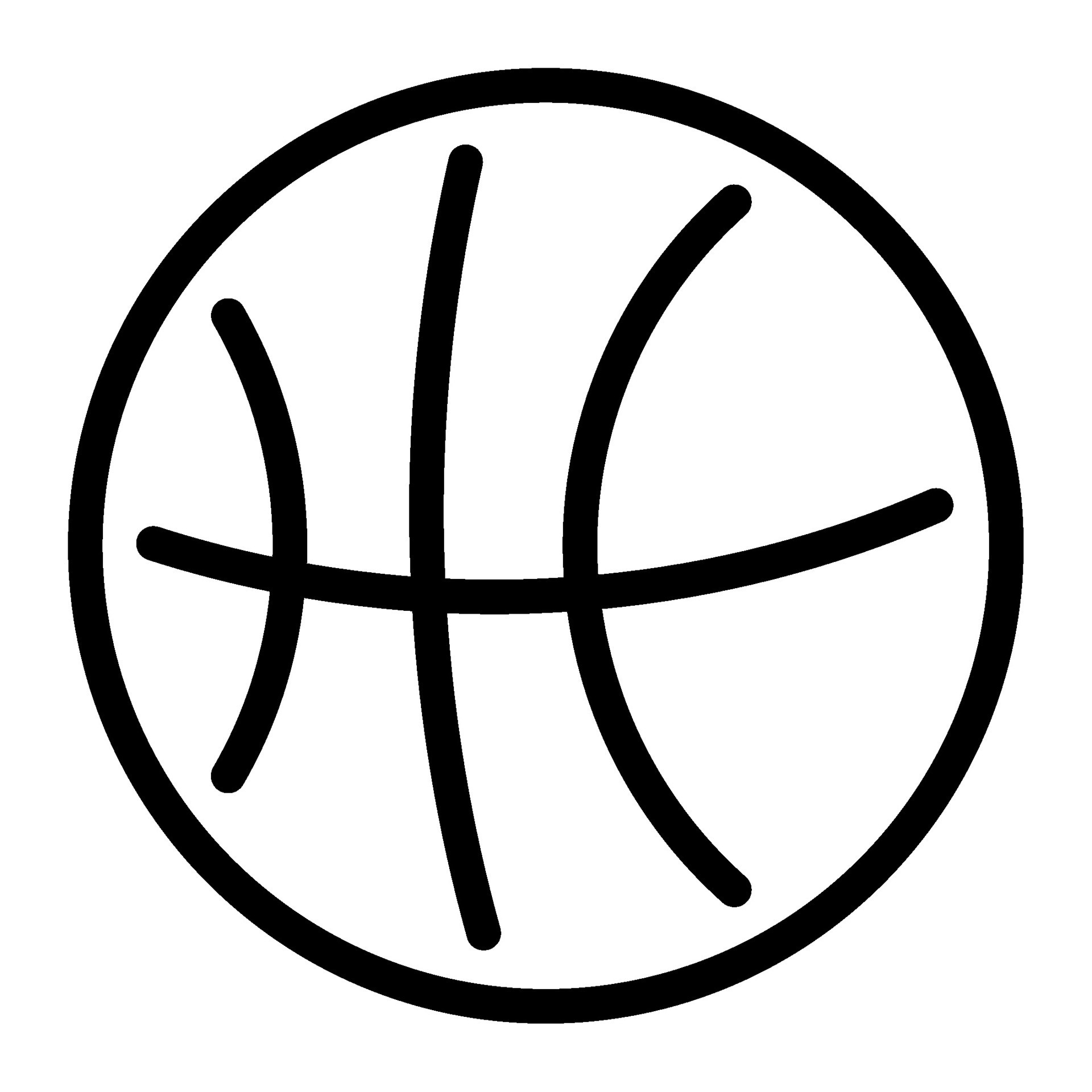 Basketball icon outline style 47806911 Vector Art at Vecteezy Basketball icon outline style 47806911 Vector Art at Vecteezy