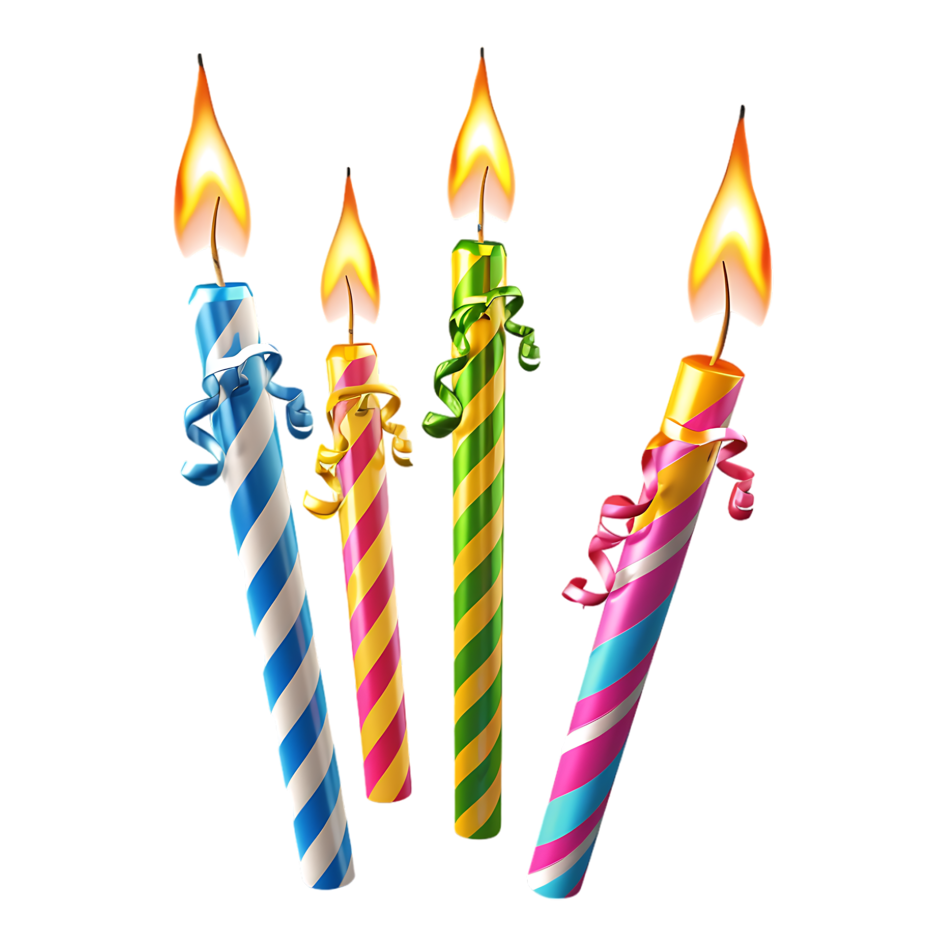 Colorful Birthday Candles on Transparent Background 47828498 PNG Colorful Birthday Candles on Transparent Background 47828498 PNG