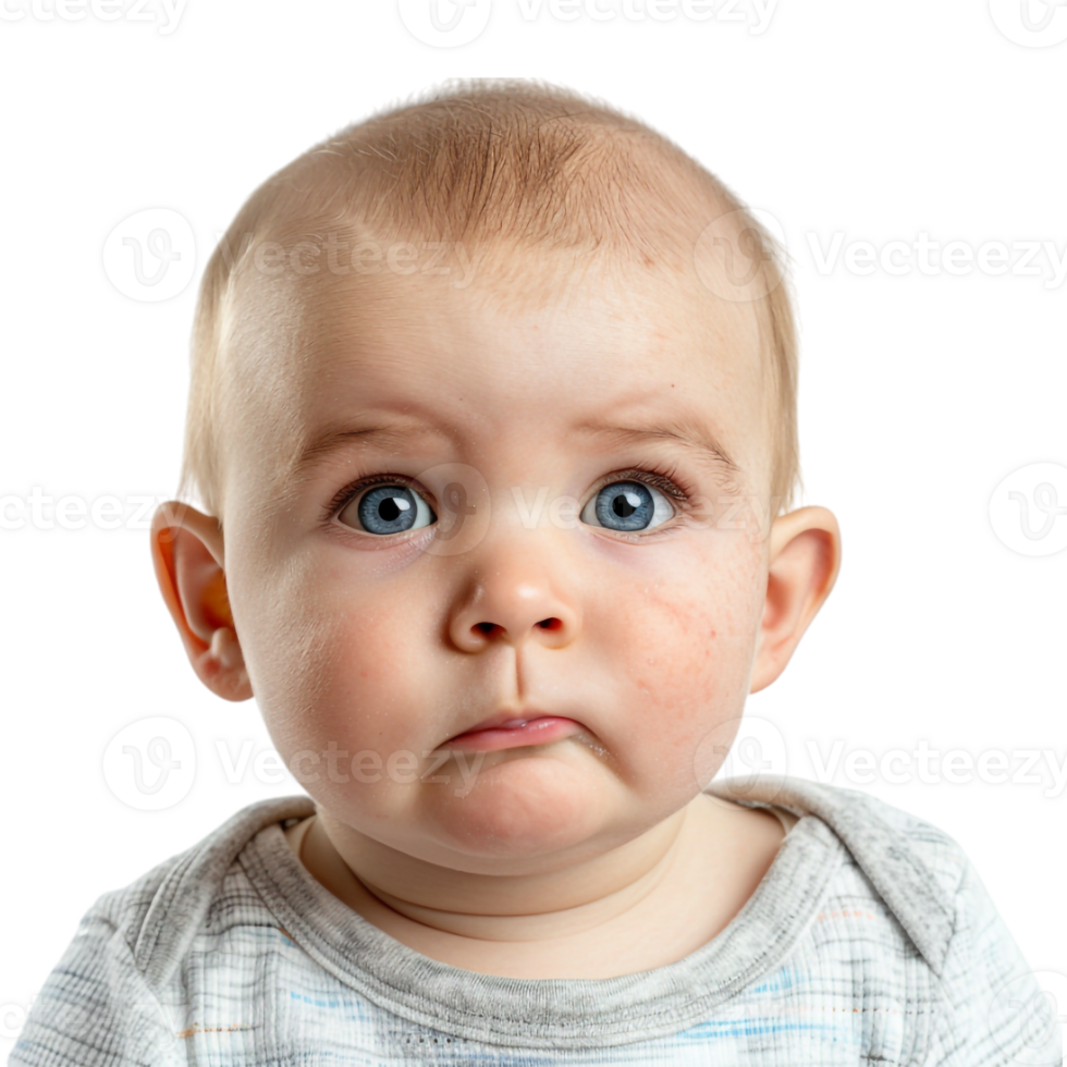 Cute Baby Confused on Transparent Background 47828901 PNG