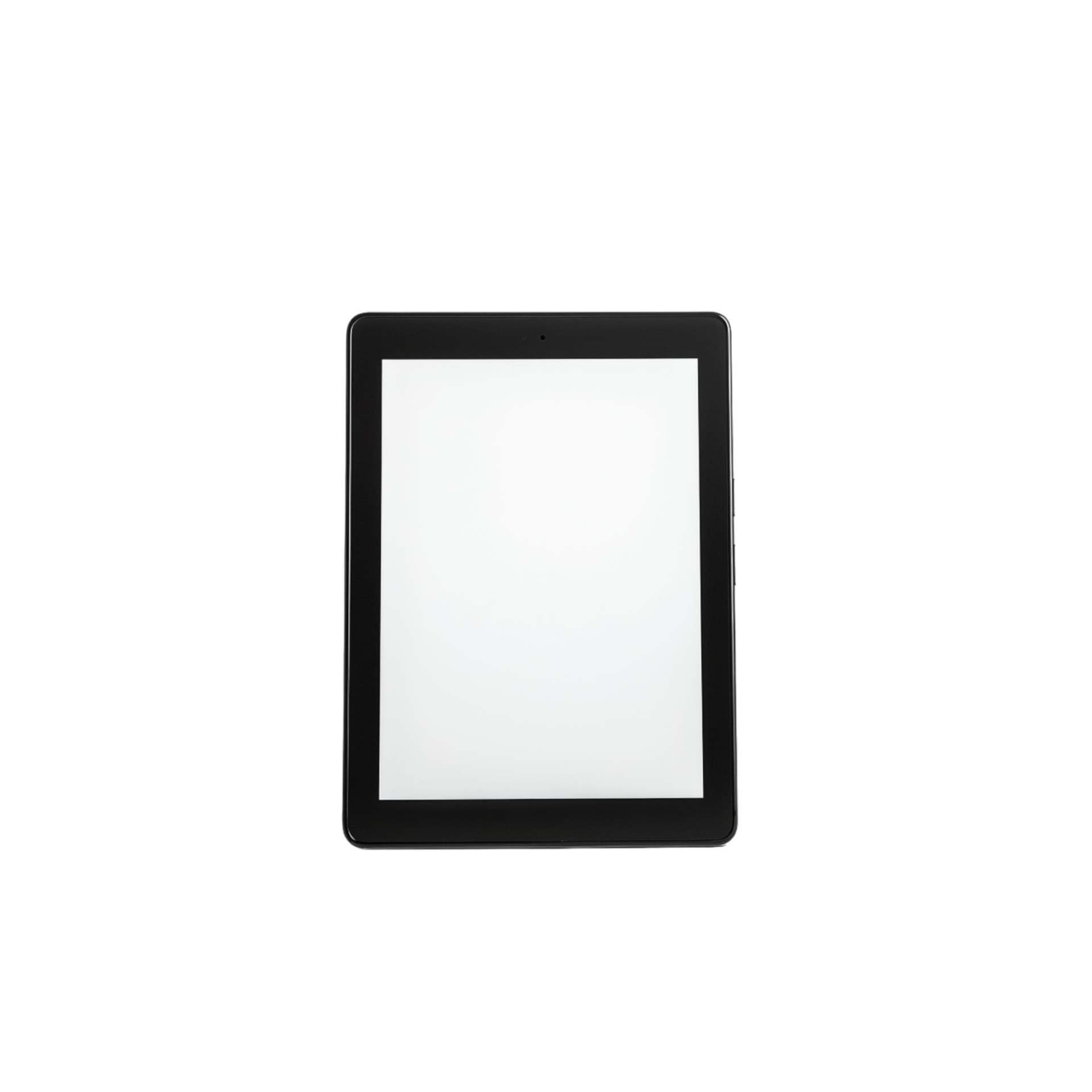 Black Tablet Computer With Blank White Screen On White Background 47831569 Png