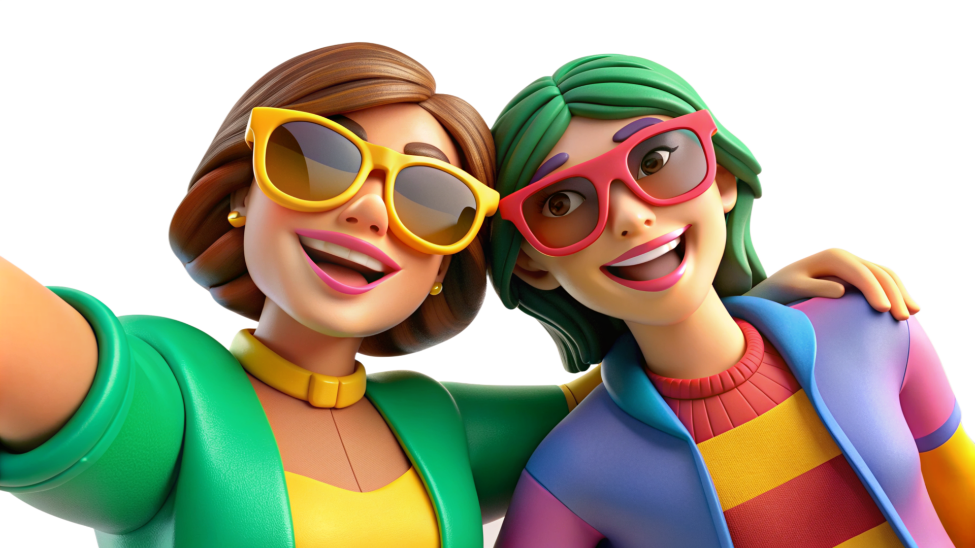 Two Smiling Women Take Selfie While Wearing Sunglasses 47832557 PNG Two Smiling Women Take Selfie While Wearing Sunglasses 47832557 PNG