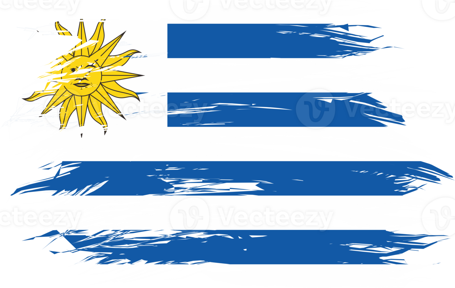 Uruguay Flag Abstract Shape 47844463 Png