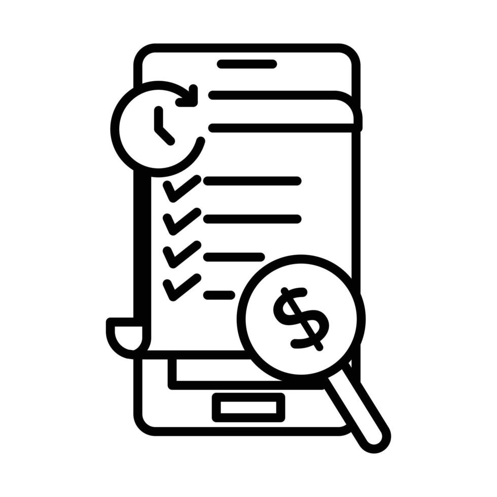 Transaction History Icon 47847333 Vector Art At Vecteezy