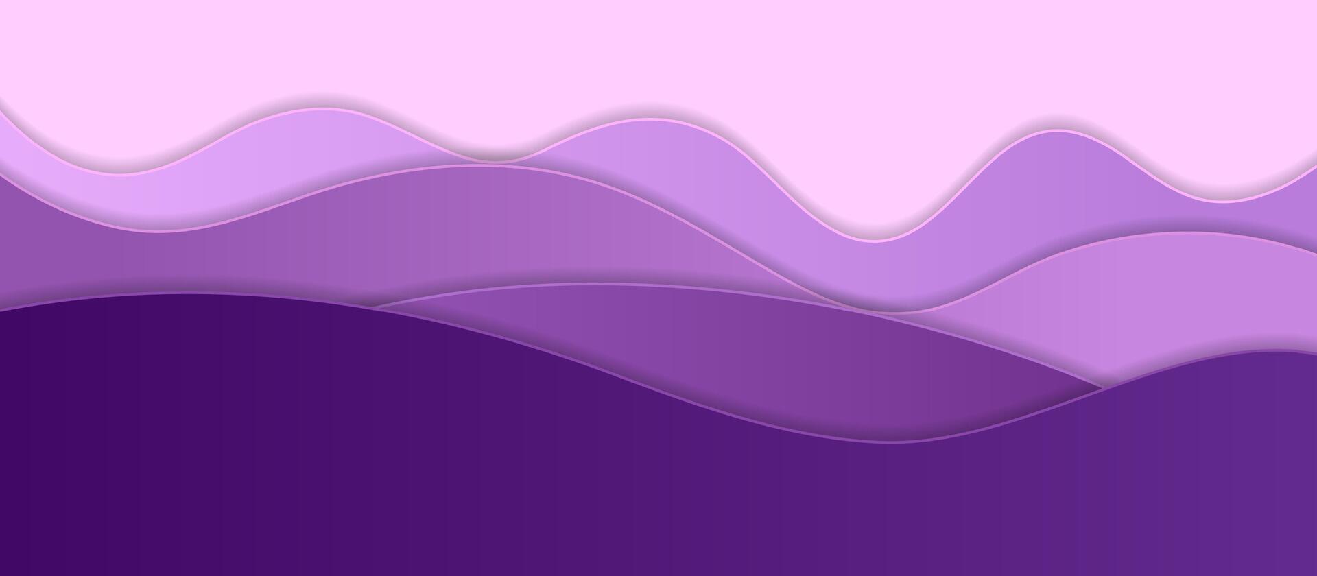 Purple violet waves abstract corporate background 47850980 Vector Art ...