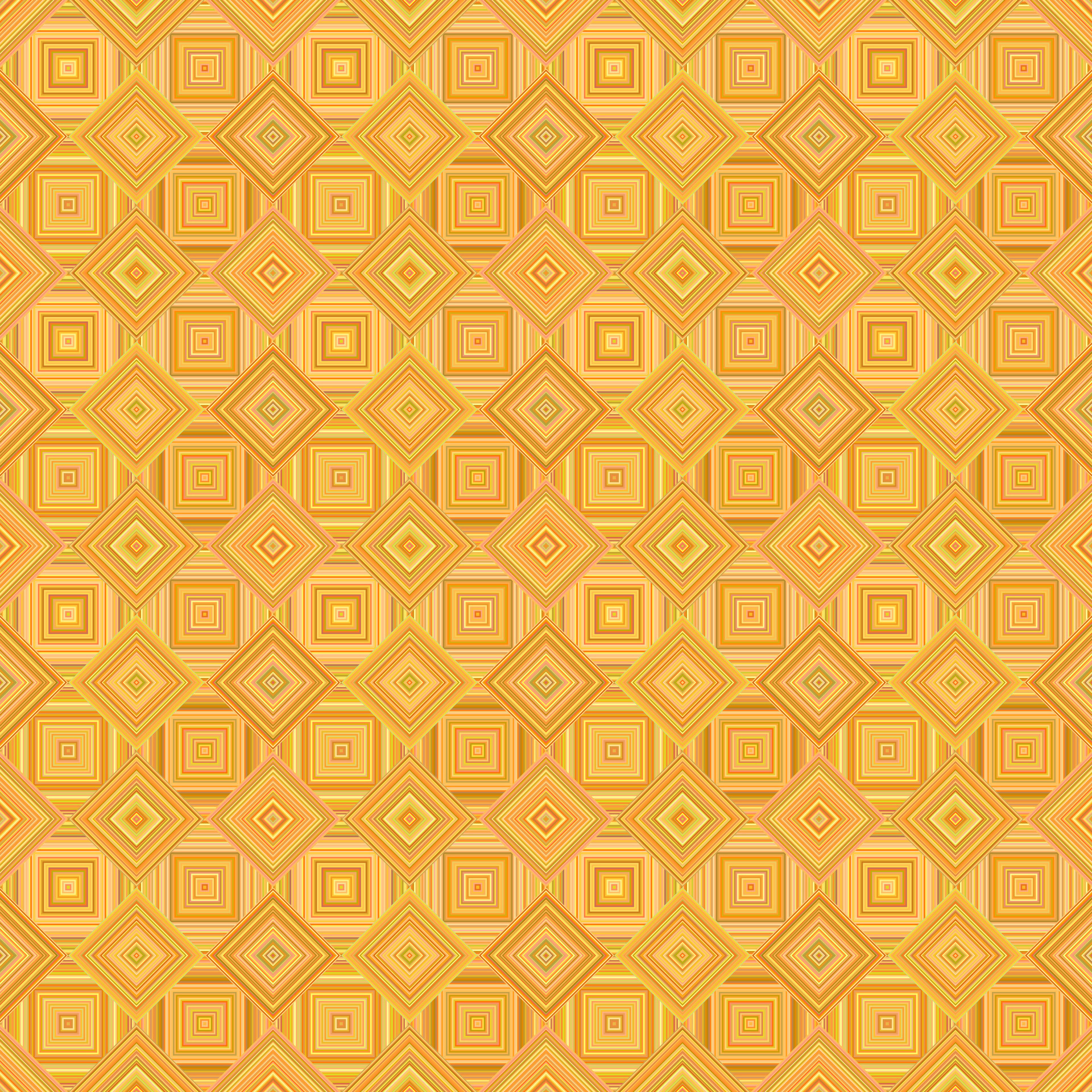 Orange Abstract Repeating Diagonal Square Mosaic Tile Pattern Background Wall Graphic 47852152