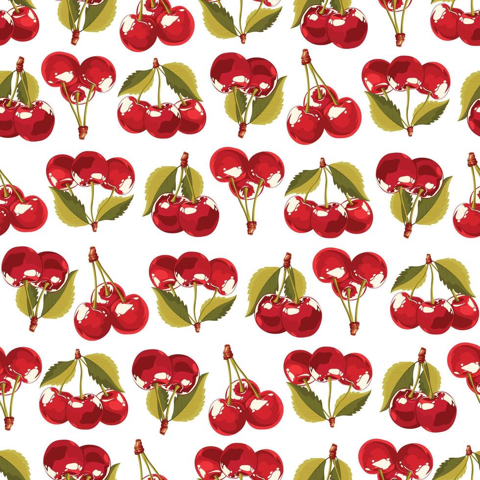 sin costura modelo con dulce rojo cerezas. 47852884 Vector en Vecteezy sin costura modelo con dulce rojo cerezas. 47852884 Vector en Vecteezy