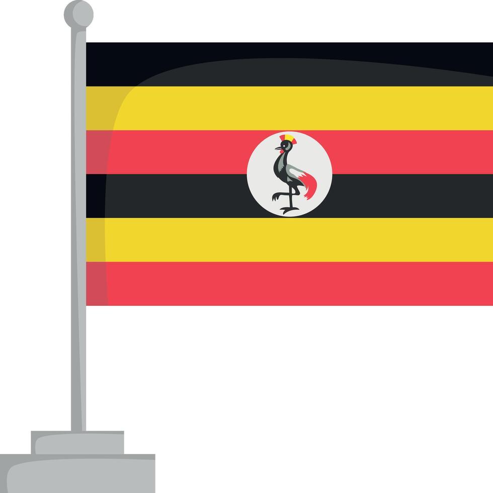 National Flag Of Uganda Illustration 47854141 Vector Art At Vecteezy
