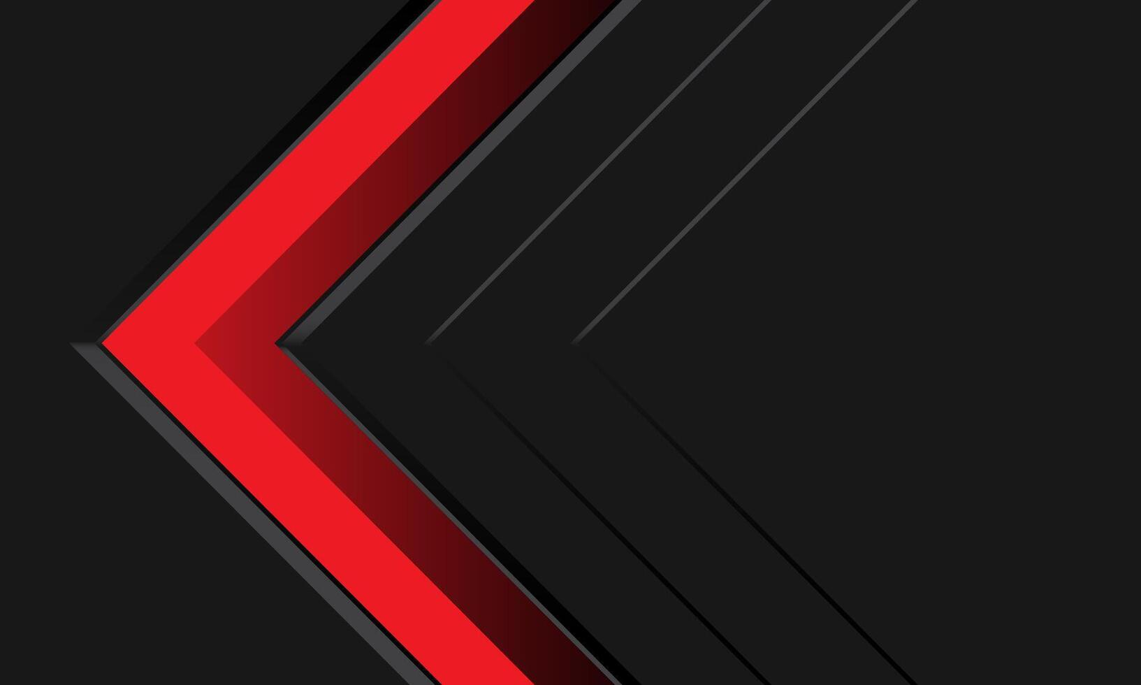 Abstract red arrow direction geometric on black metallic design modern ... Abstract red arrow direction geometric on black metallic design modern ...