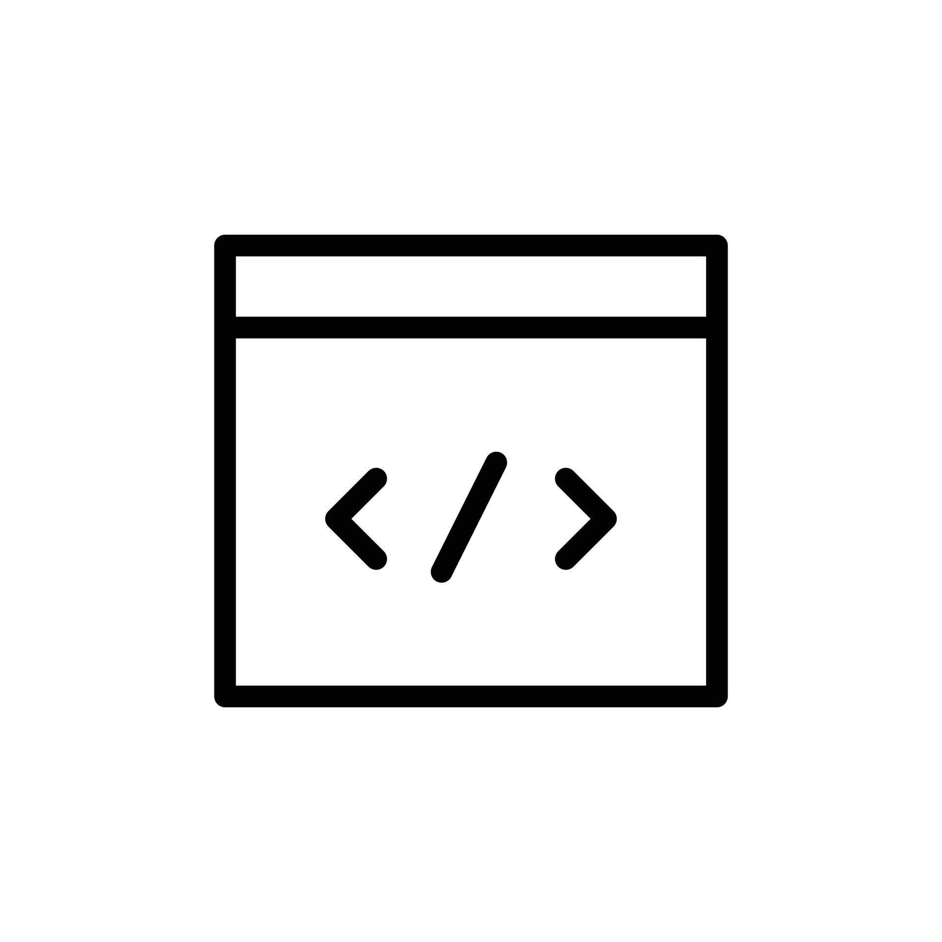 Coding Program Icon For Software Development Programming Languages And Tech Projects Graphics
