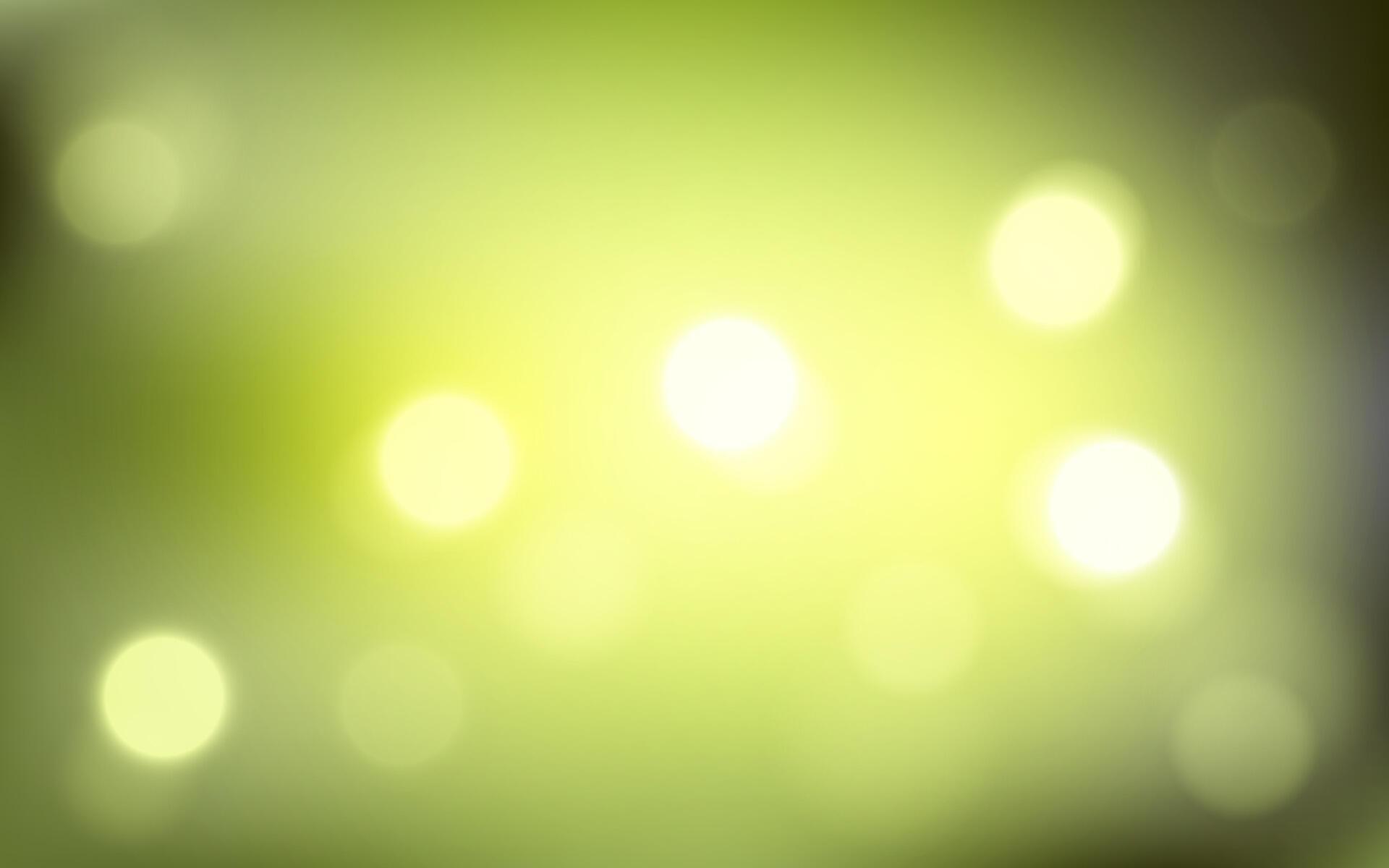 Nature Green Bokeh Soft Light Abstract Background Eps 10 Illustration Bokeh Particles