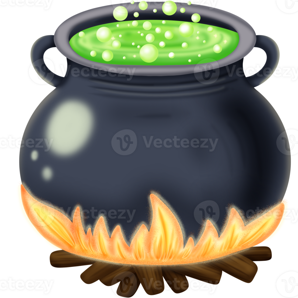 Halloween witch cauldron 47921130 PNG