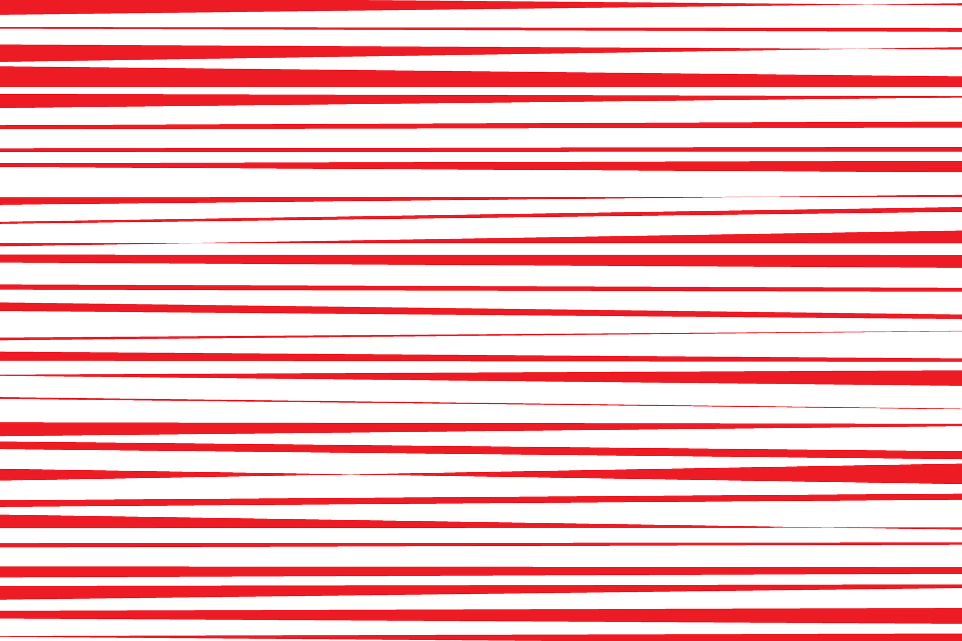 Simple Abstract Red Color Creative Geometric Thin To Thick Horizontal