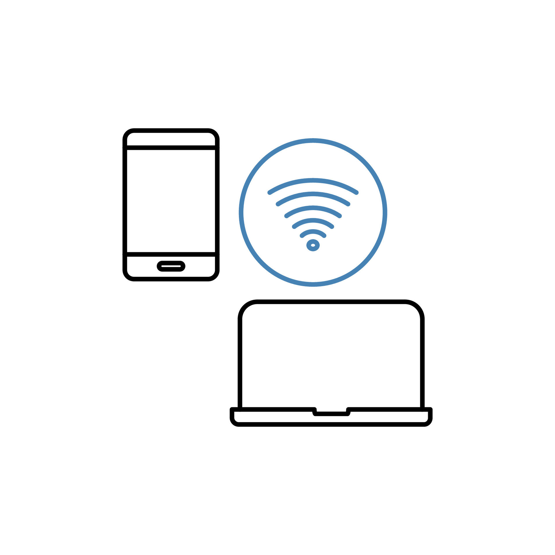 Connect Concept Line Icon Simple Element Nnect Concept Outline Symbol Design