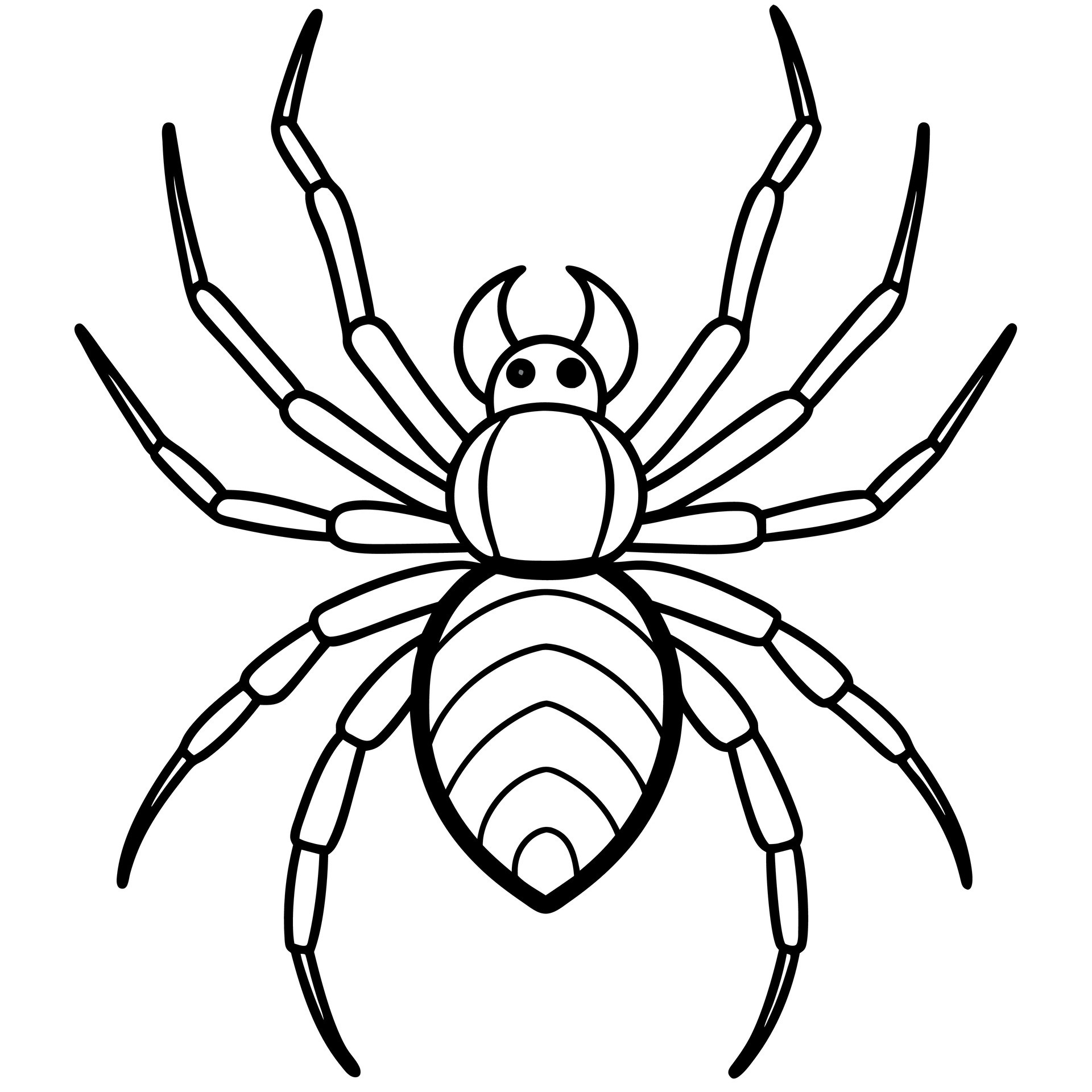 False Widow Spider Sits Icon 47933669 Vector Art At Vecteezy