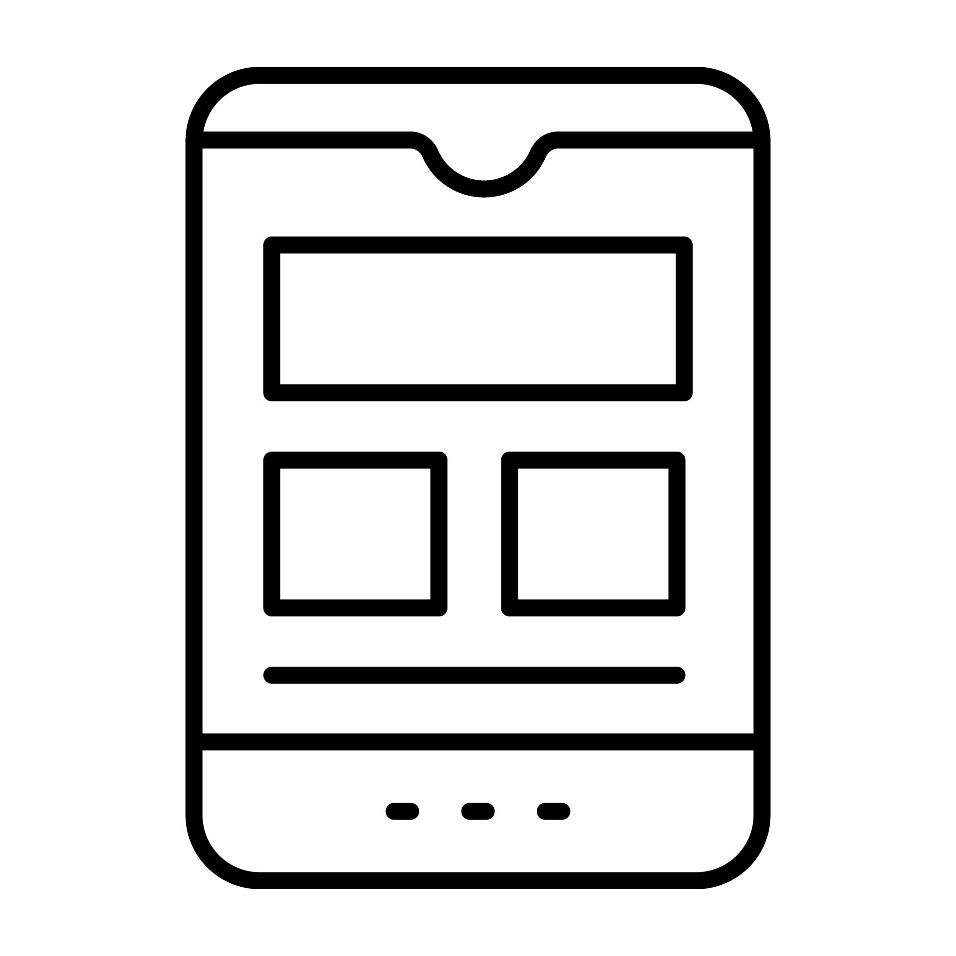 Trendy Design Icon Of Mobile Design 47934355 Vector Art At Vecteezy