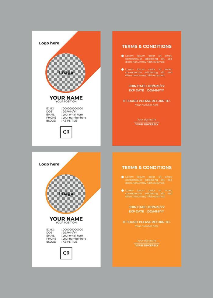 Multipurpose Business Id Card Template 47972751 Vector Art at Vecteezy Multipurpose Business Id Card Template 47972751 Vector Art at Vecteezy