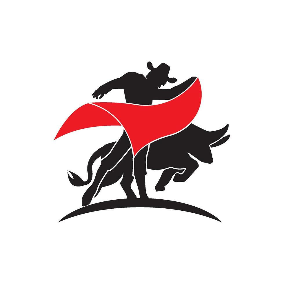 Matador logo icon illustration. 47973545 Vector Art at Vecteezy