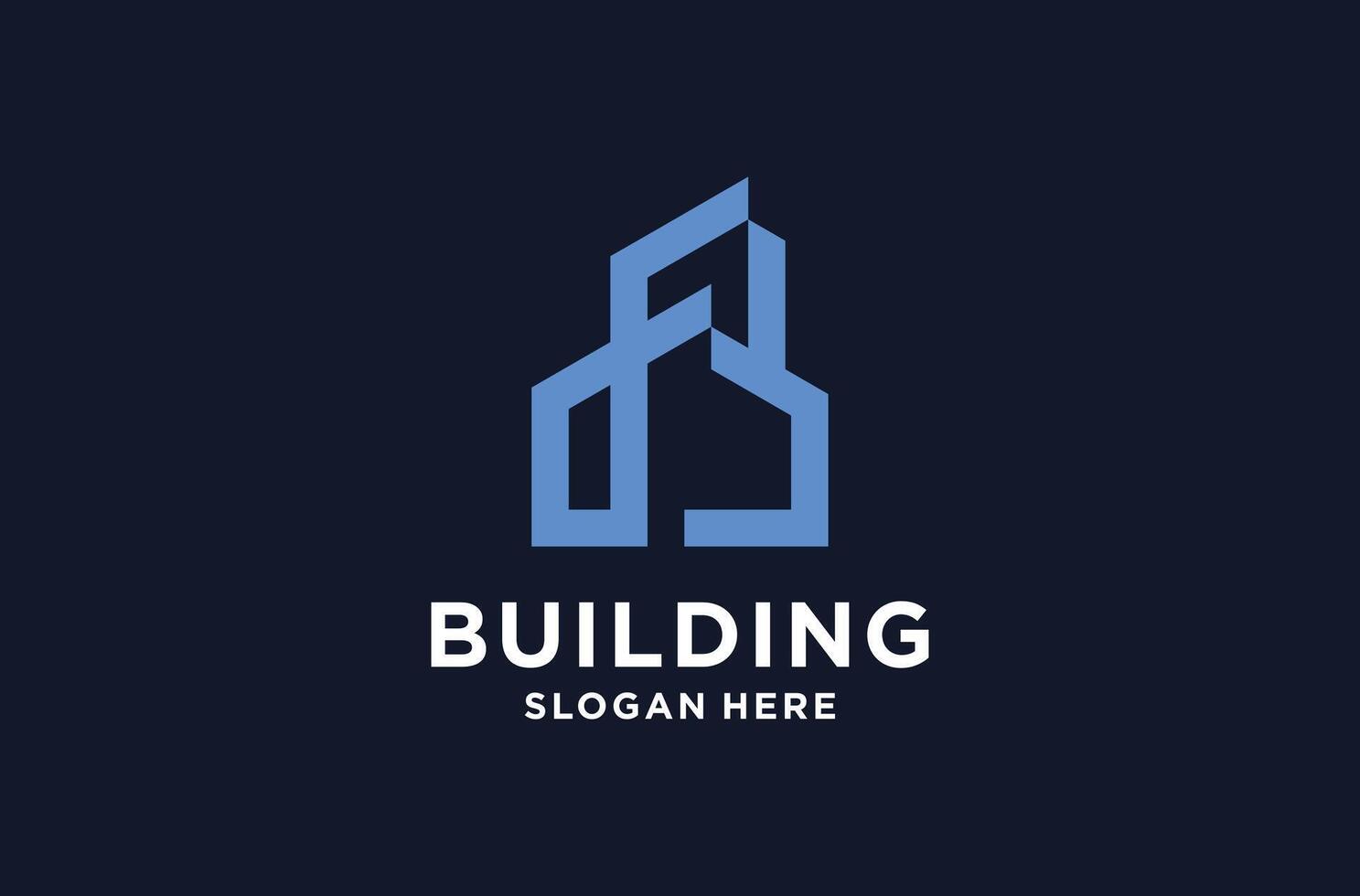 house builder logo design premium 48026868 Vector Art at Vecteezy