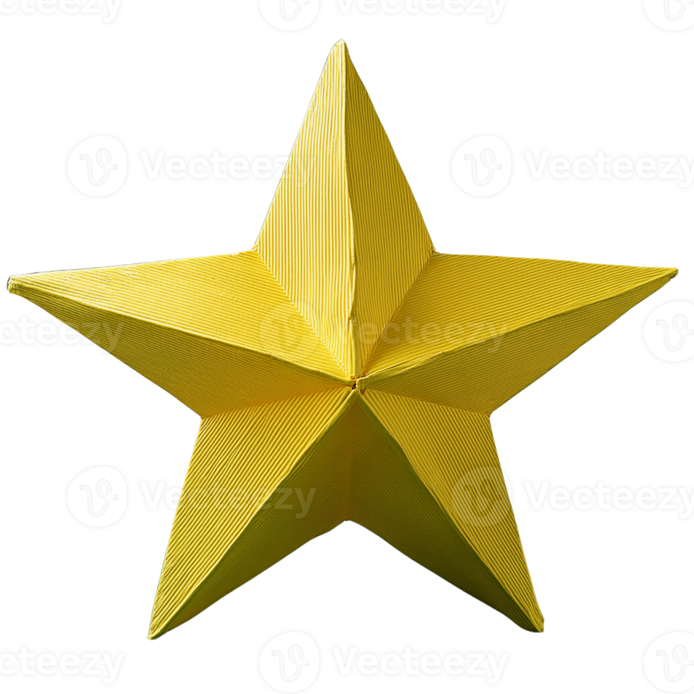 a yellow star on a transparent background 48028419 PNG