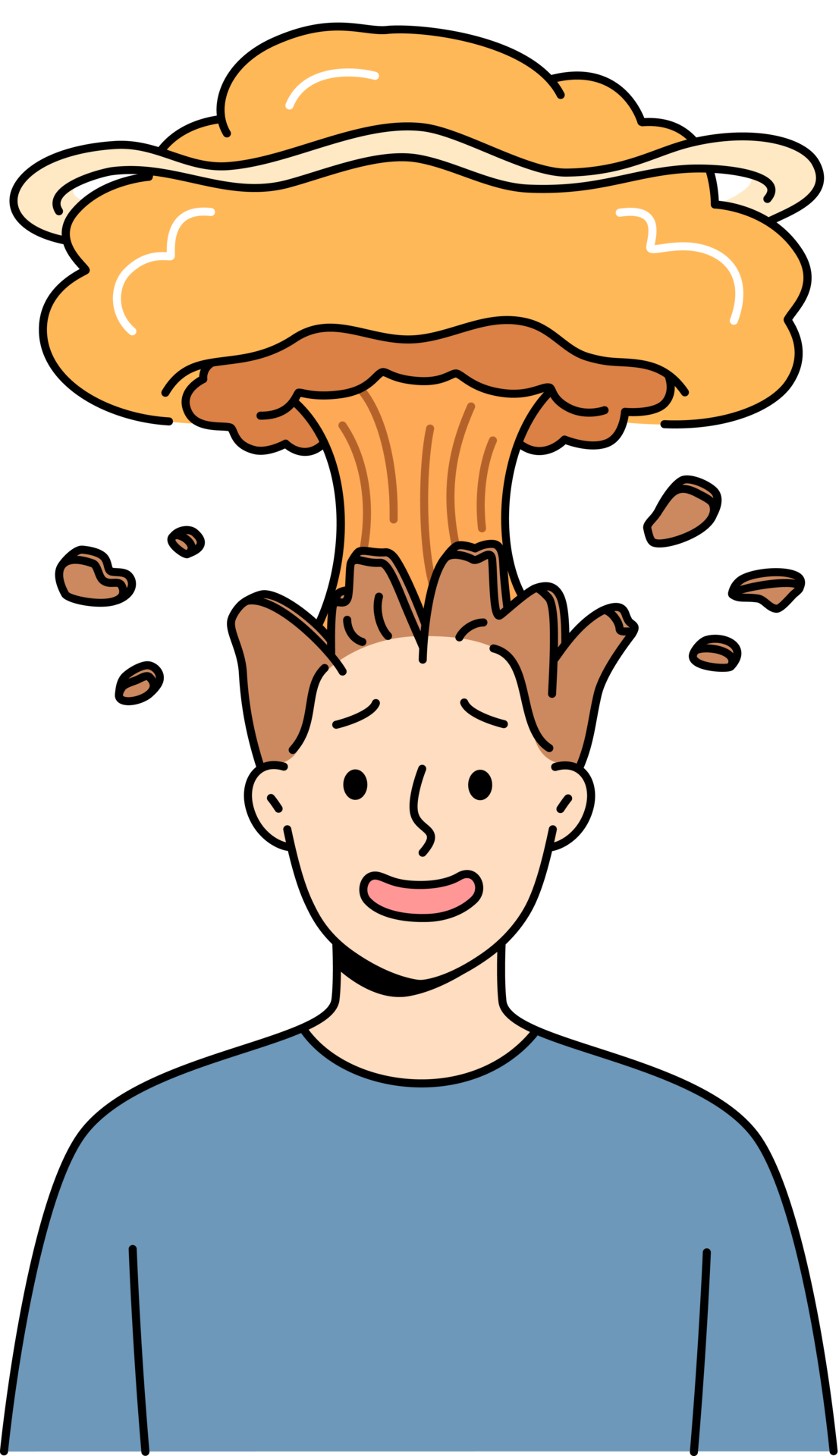 Man Feels Explosion In Head Due To Brain Overload With Unnecessary Data And Lack Of Information