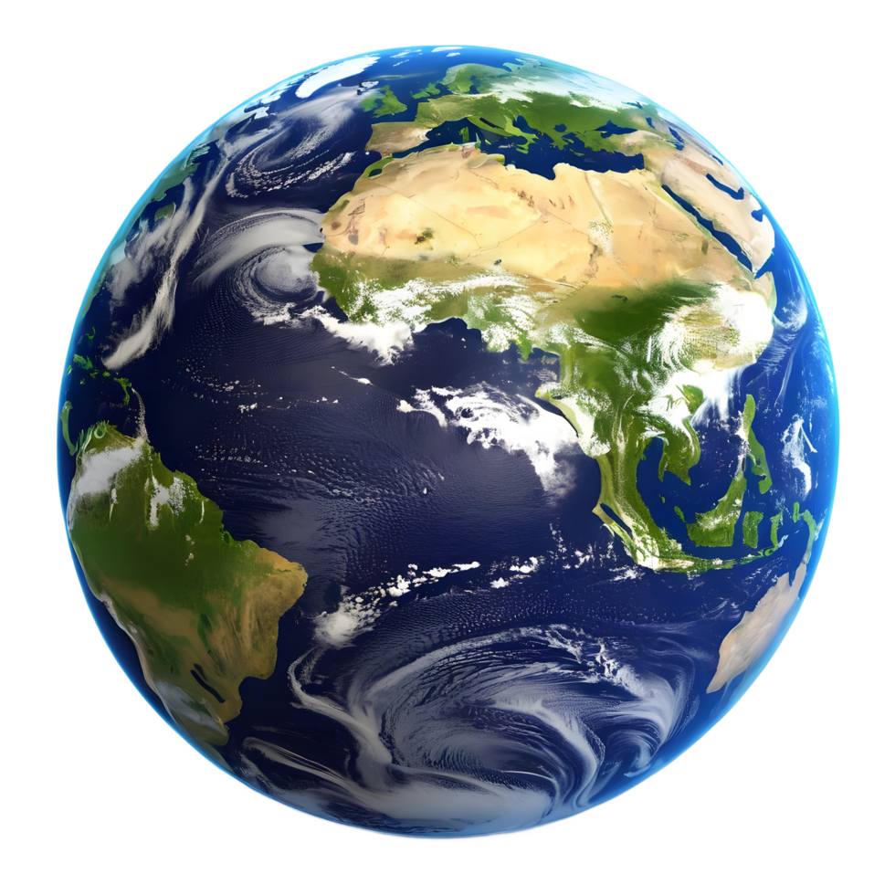 Earth Planet isolated on transparent background 48034637 PNG