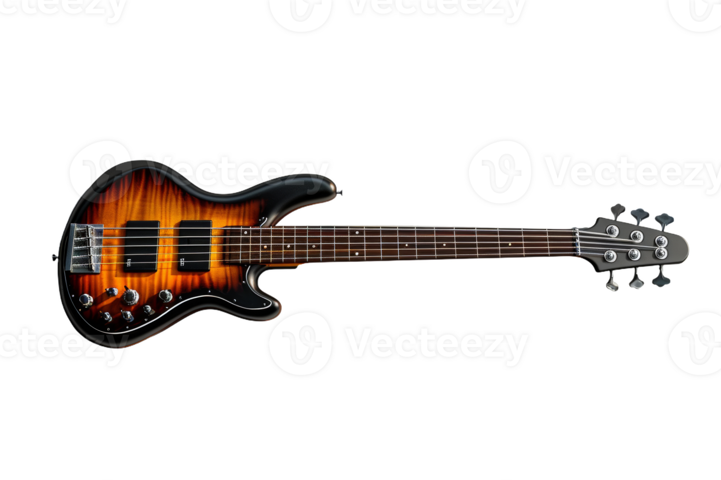 Front Shot Bass Guitar 48038568 PNG