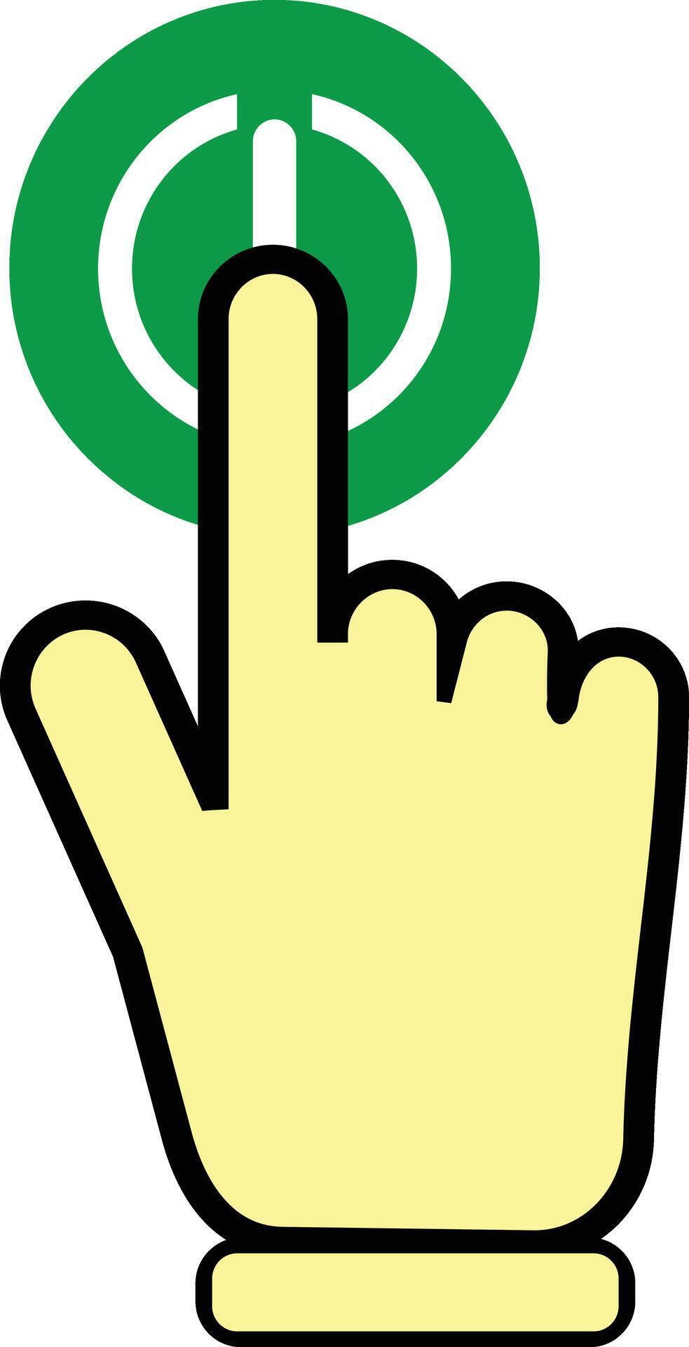 Hand Finger Touch, Swipe, Click, Press and Tap icon 48043584 Vector Art ... Hand Finger Touch, Swipe, Click, Press and Tap icon 48043584 Vector Art ...