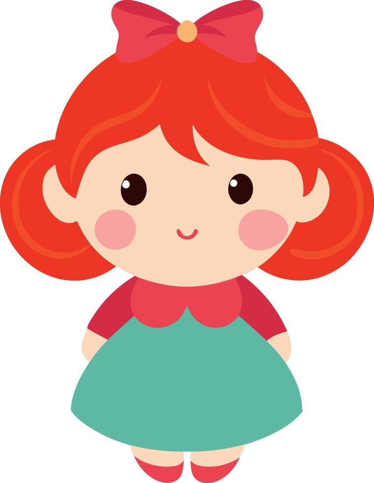 Cute Doll Design 48046353 Vector Art At Vecteezy
