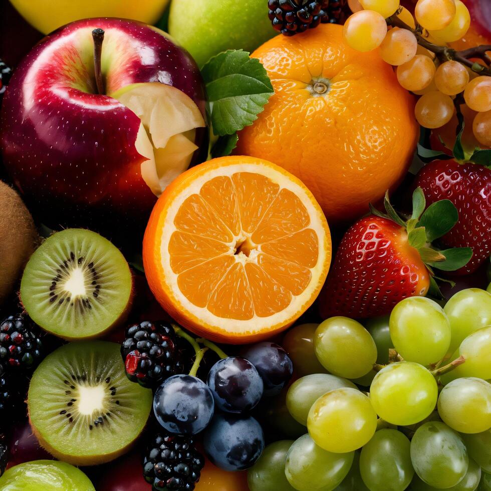 Fresh fruits.Assorted fruits colorful,clean eating,Fruit background ... Fresh fruits.Assorted fruits colorful,clean eating,Fruit background ...