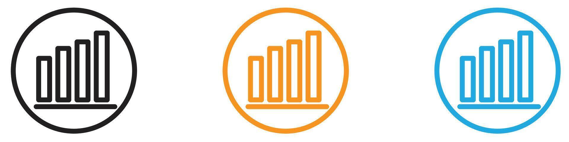 Chart Logo Set Collection For Web App Ui 48050362 Vector Art At Vecteezy