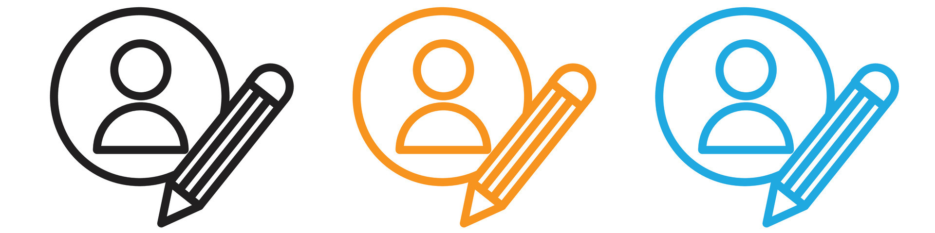 Edit user logo set collection for web app ui 48050436 Vector Art at ...