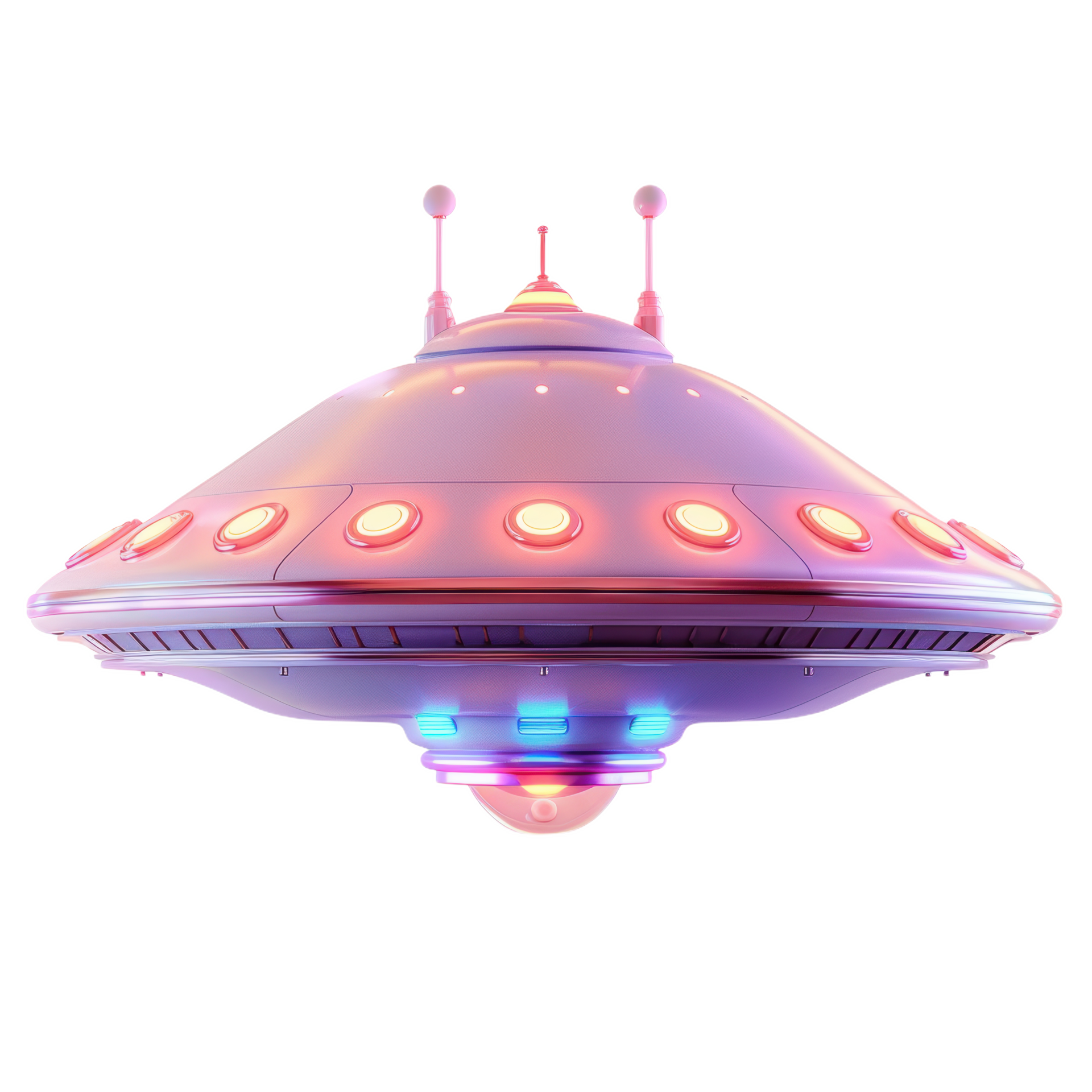 Glowing Spaceship Hovering Over White Background 48052928 PNG Glowing Spaceship Hovering Over White Background 48052928 PNG