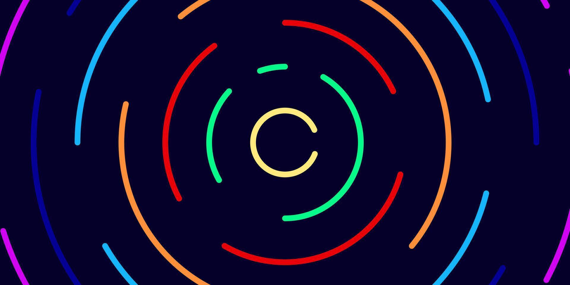 colorful circular line pattern background 48054580 Vector Art at Vecteezy