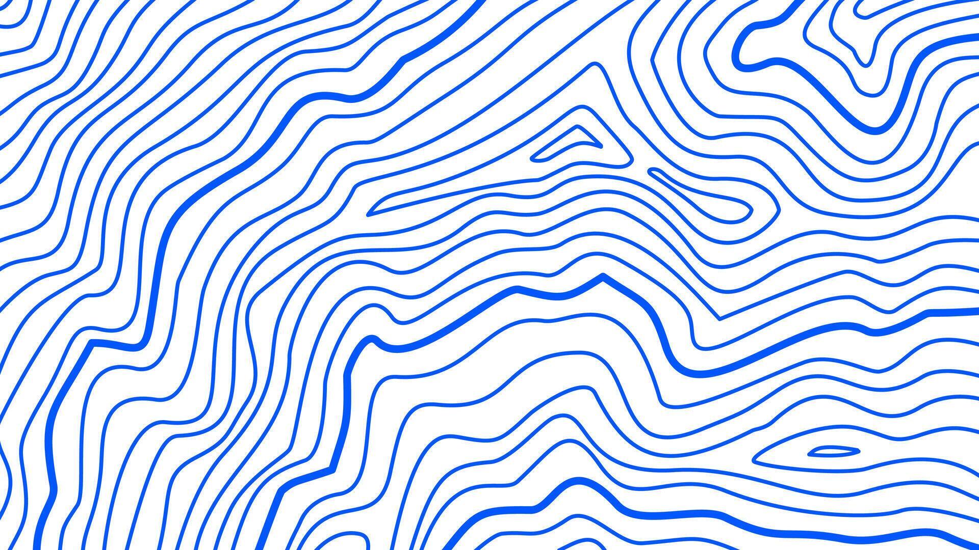 Background featuring topographic contour lines. Contour line background. Topographic map with ...