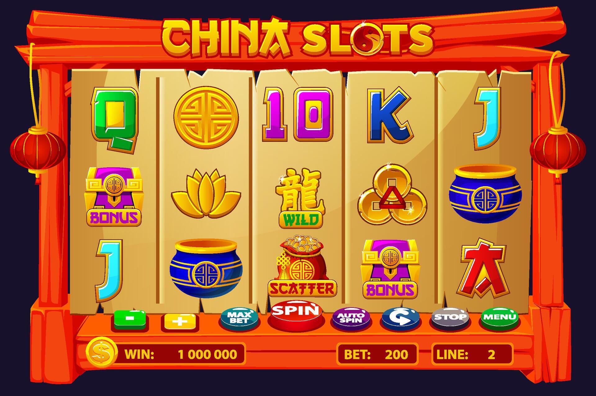 The wooden game user interface is cartoon-style with basic buttons and ...