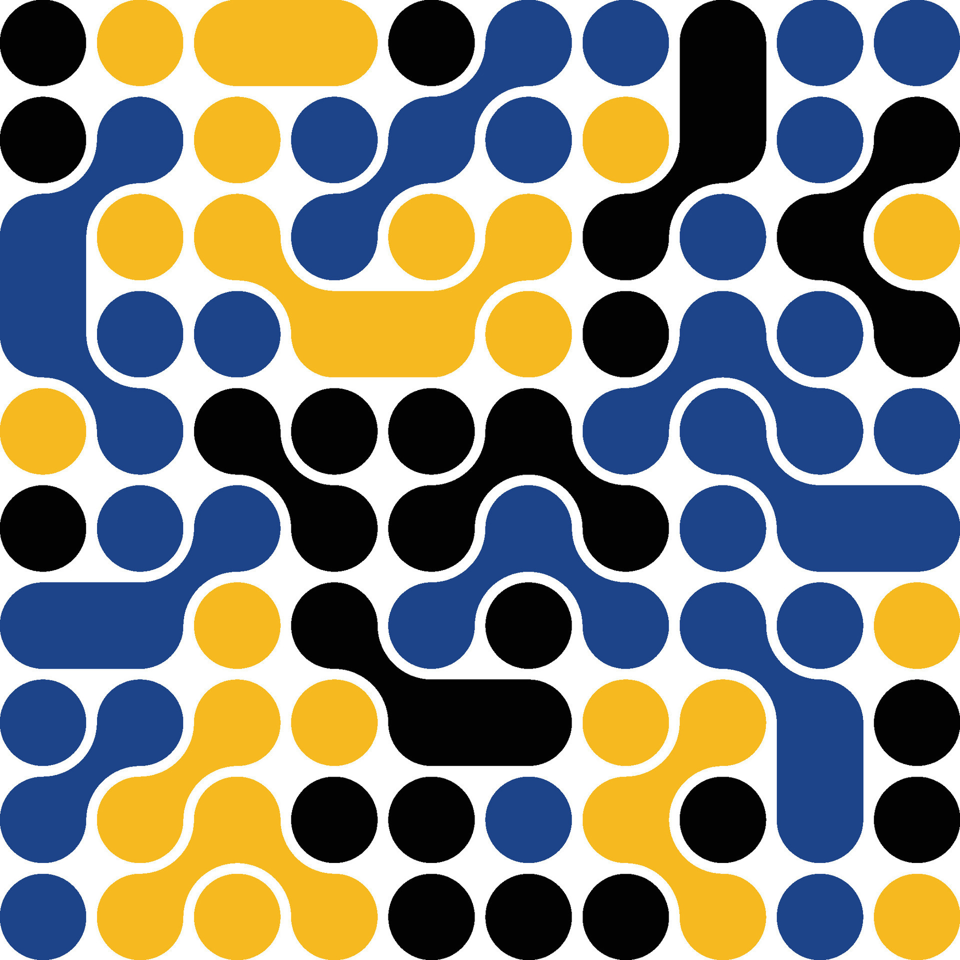 Metaball Connect Dot Set Circle Shapes Abstract Geometric Dots