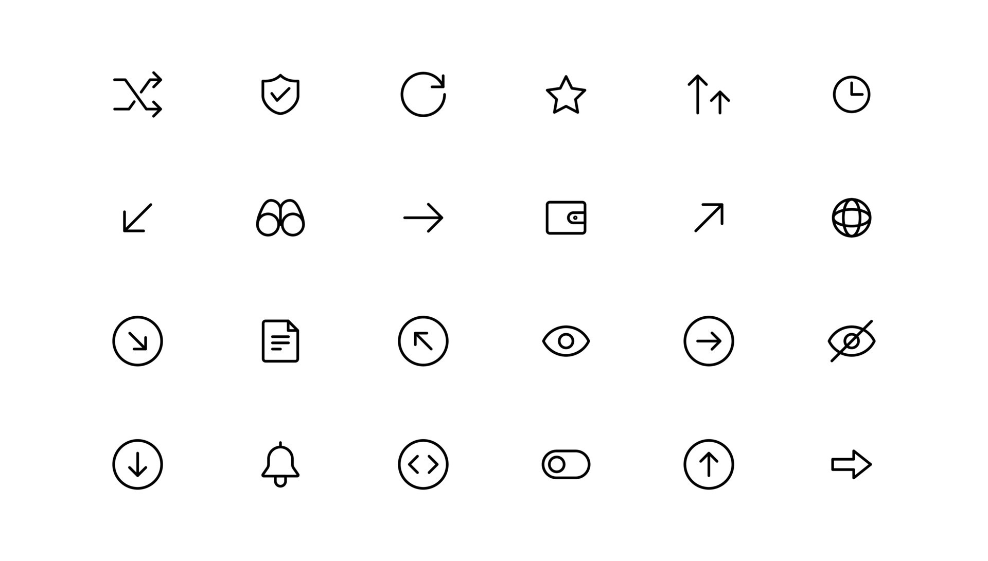 Arrows set icons.User interface iconset collection. Arrow icon. Arrow ...