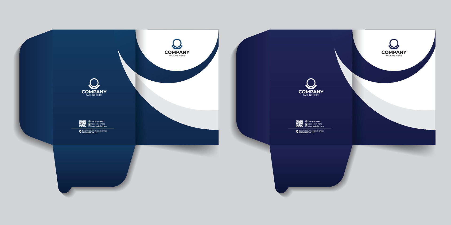 Office Folder Office Document File Folder Design Template Modern And