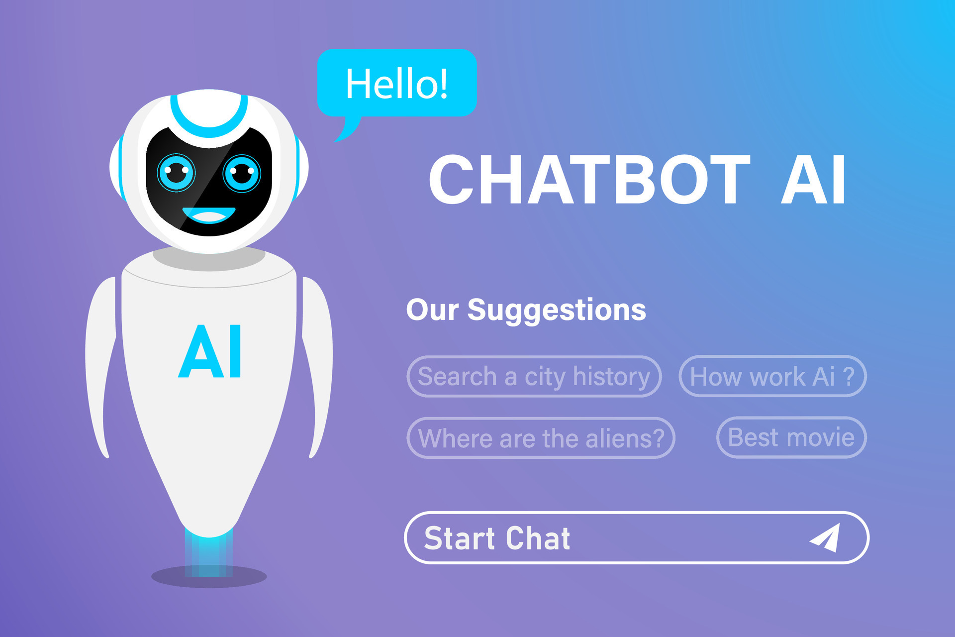 Chat Bot Neural Network Ai Servers And Robots Technology Artificial