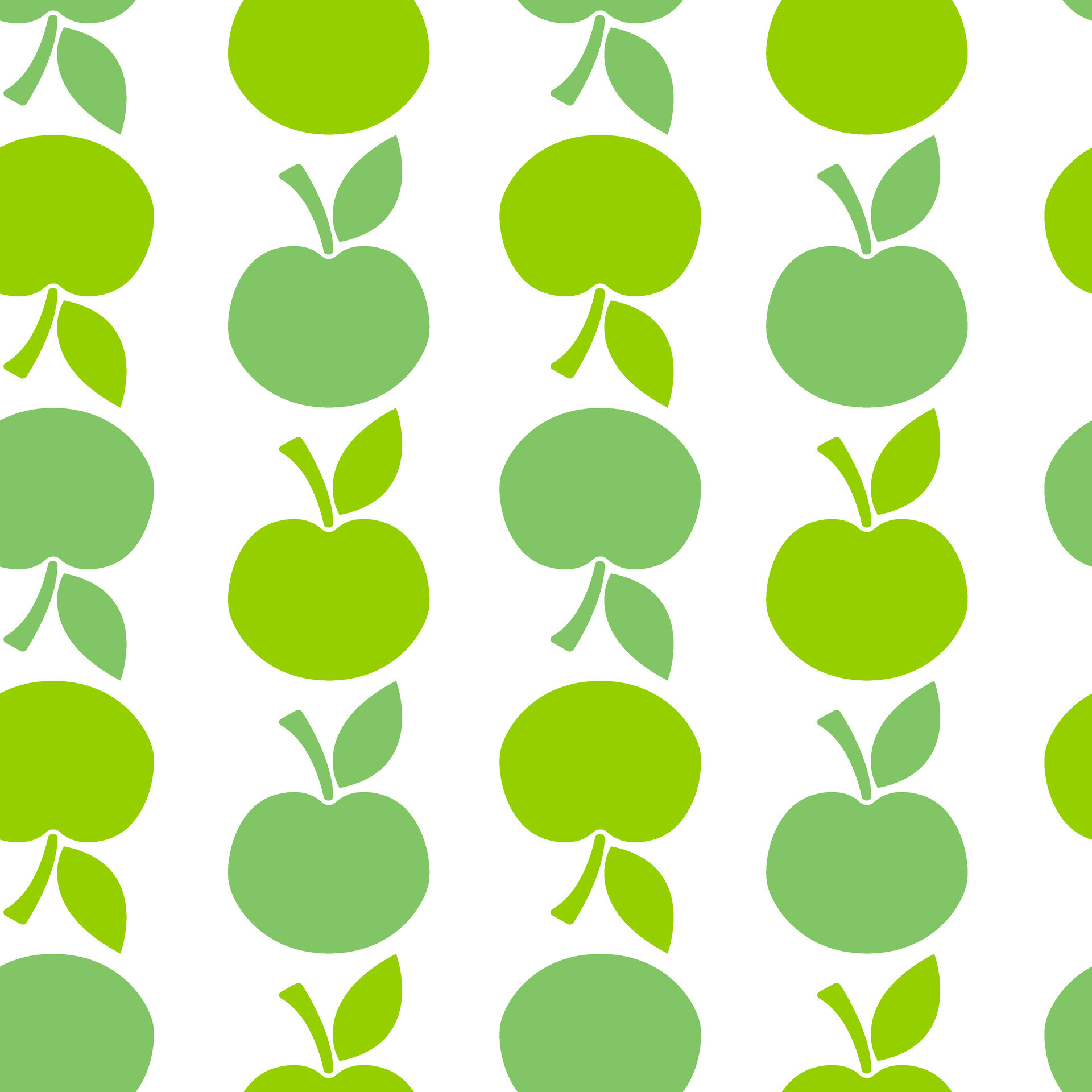 Apple Fruit Seamless Pattern Food Template For Background Textile