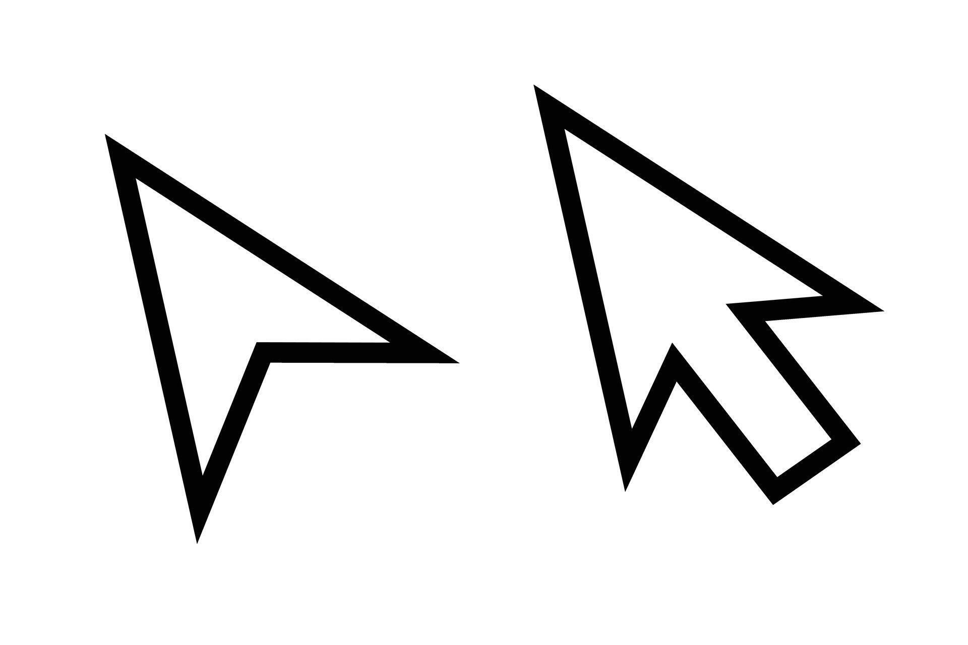 A Set Of Mouse Cursor Icons Web Pointer Control 48086730 Vector Art