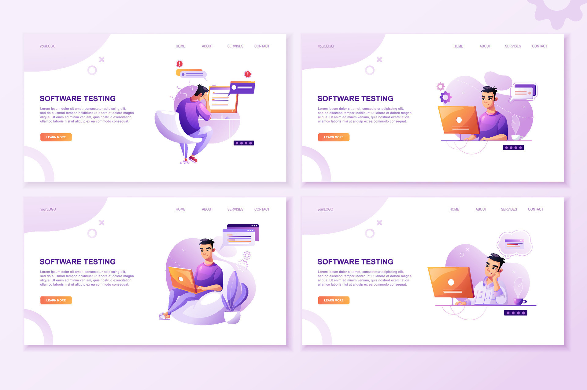 Programming Concept Programming Concept Programmer Eats Fast Food At The Workplace Developer