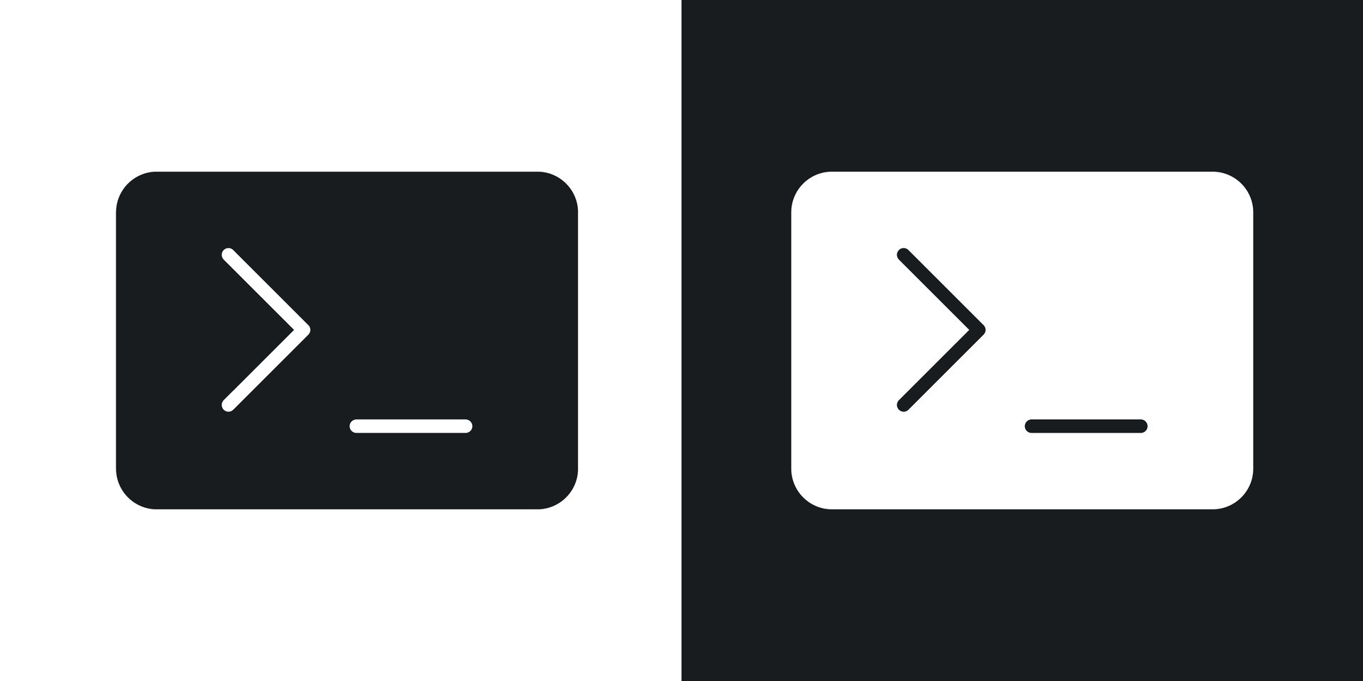 Terminal icon set in solid style. 48101341 Vector Art at Vecteezy