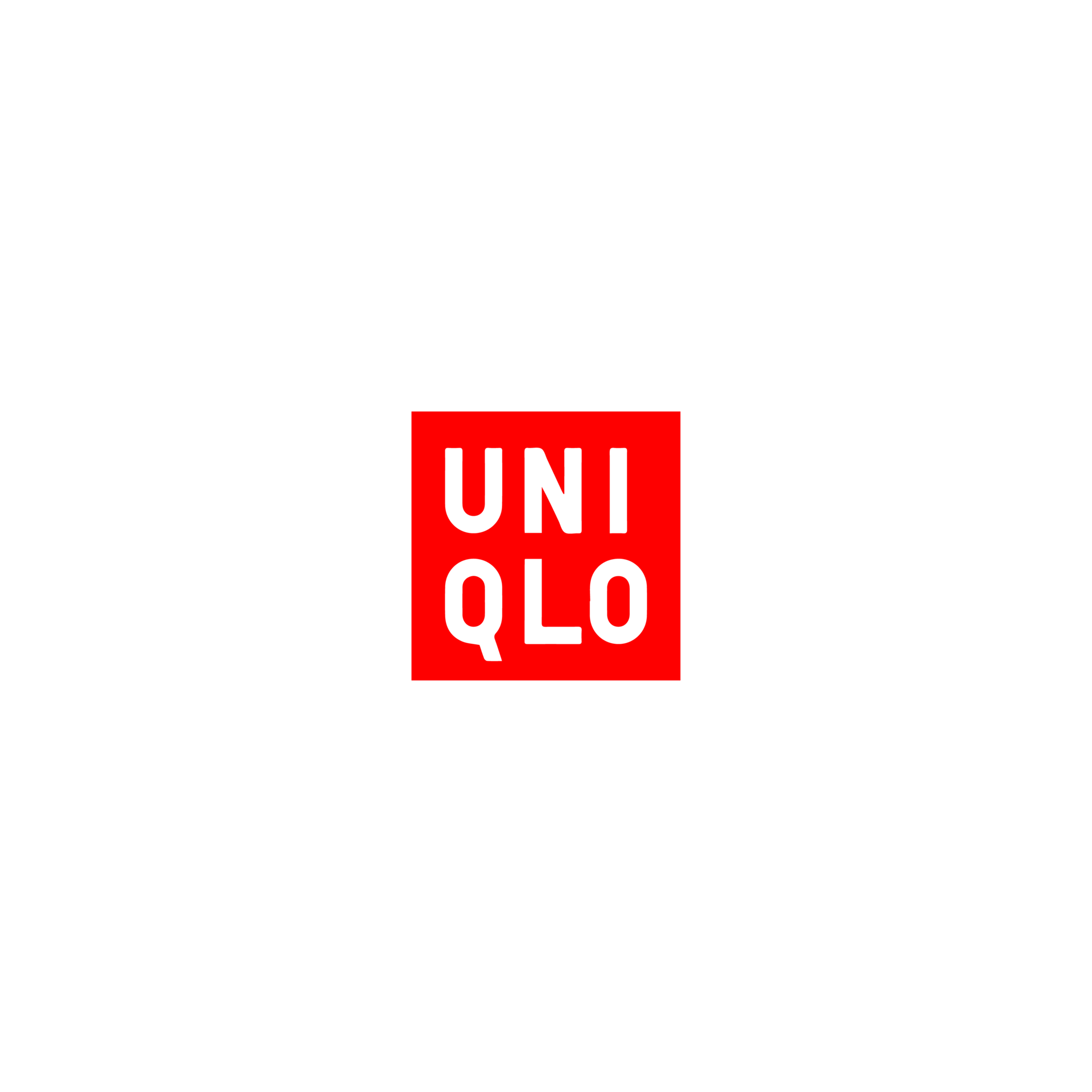 Uniqlo logo design template 48116300 PNG