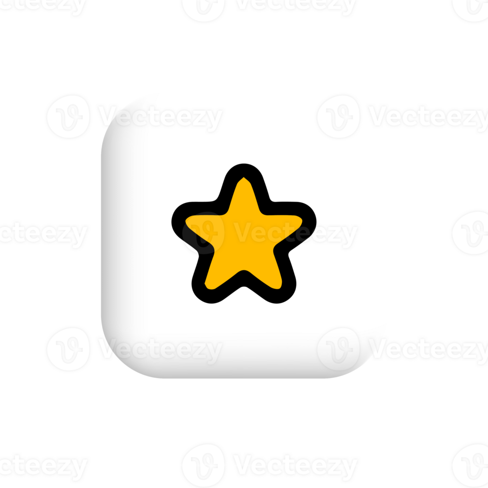 Yellow star icon 48116452 PNG