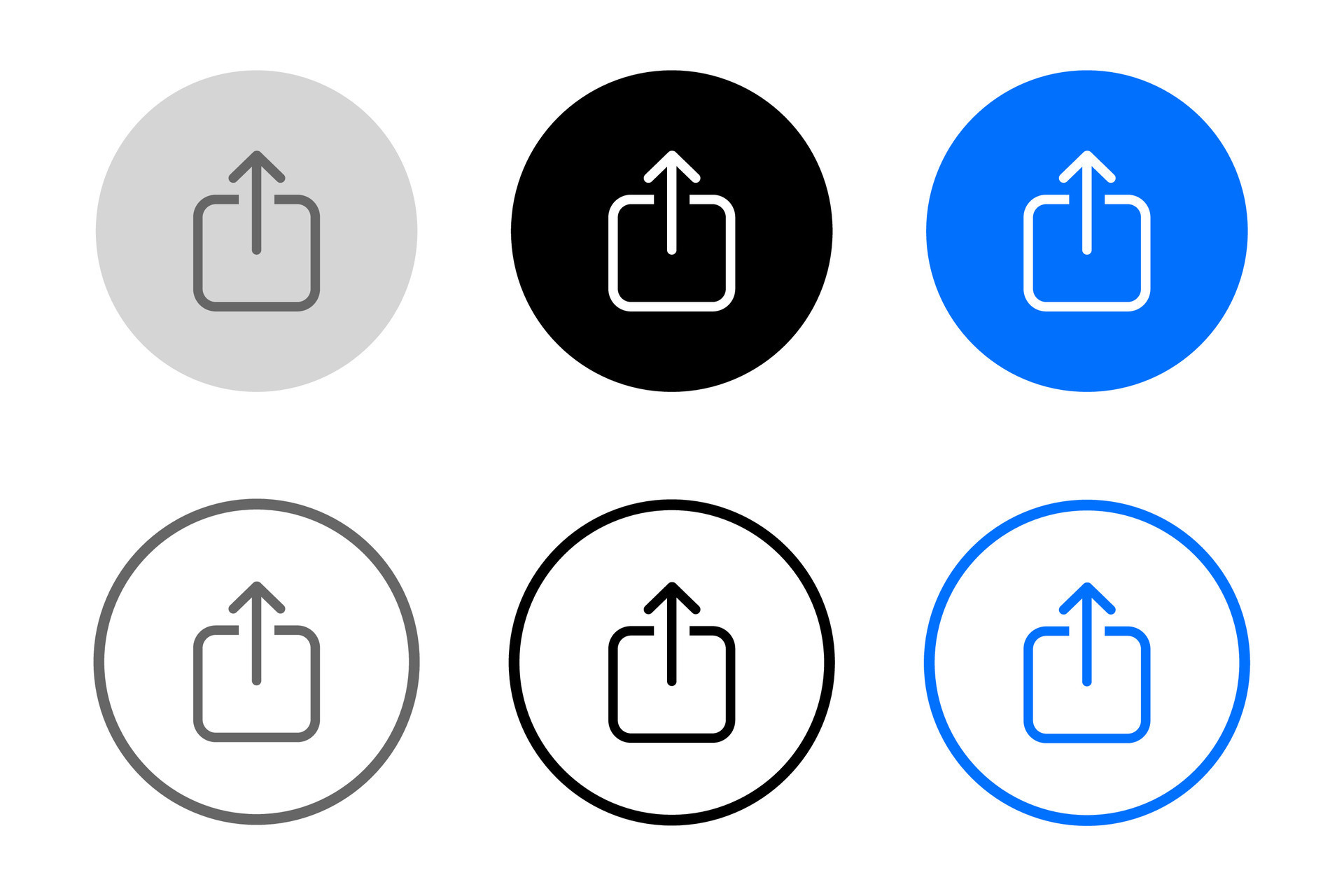 Set of share icon. Link button sign. Url symbol. Share arrow icon ...