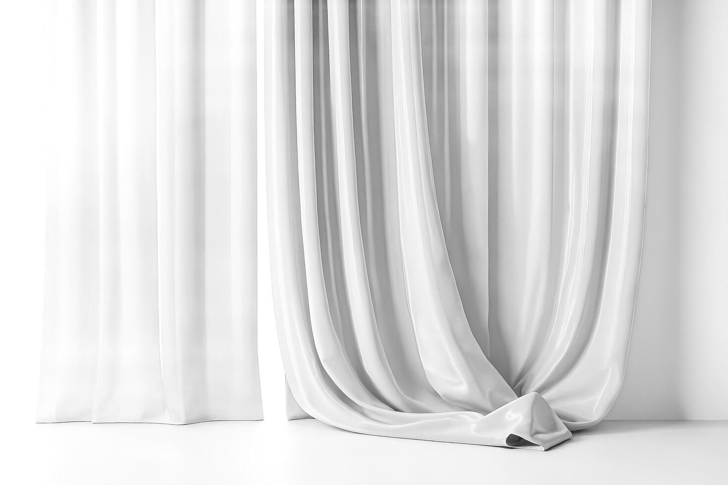 White Drapes and Wall Background 48172630 Stock Photo at Vecteezy