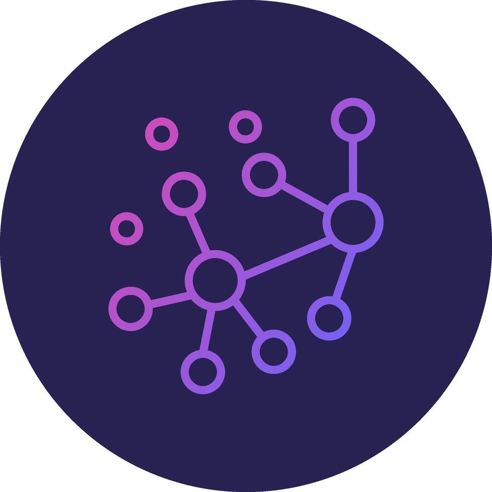 Cluster Line Circle Gradient Icon Design 48176215 Vector Art at Vecteezy